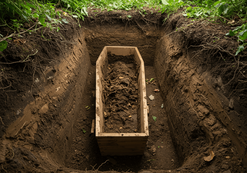 Verwesung im Sarg: Der Ablauf im Detail